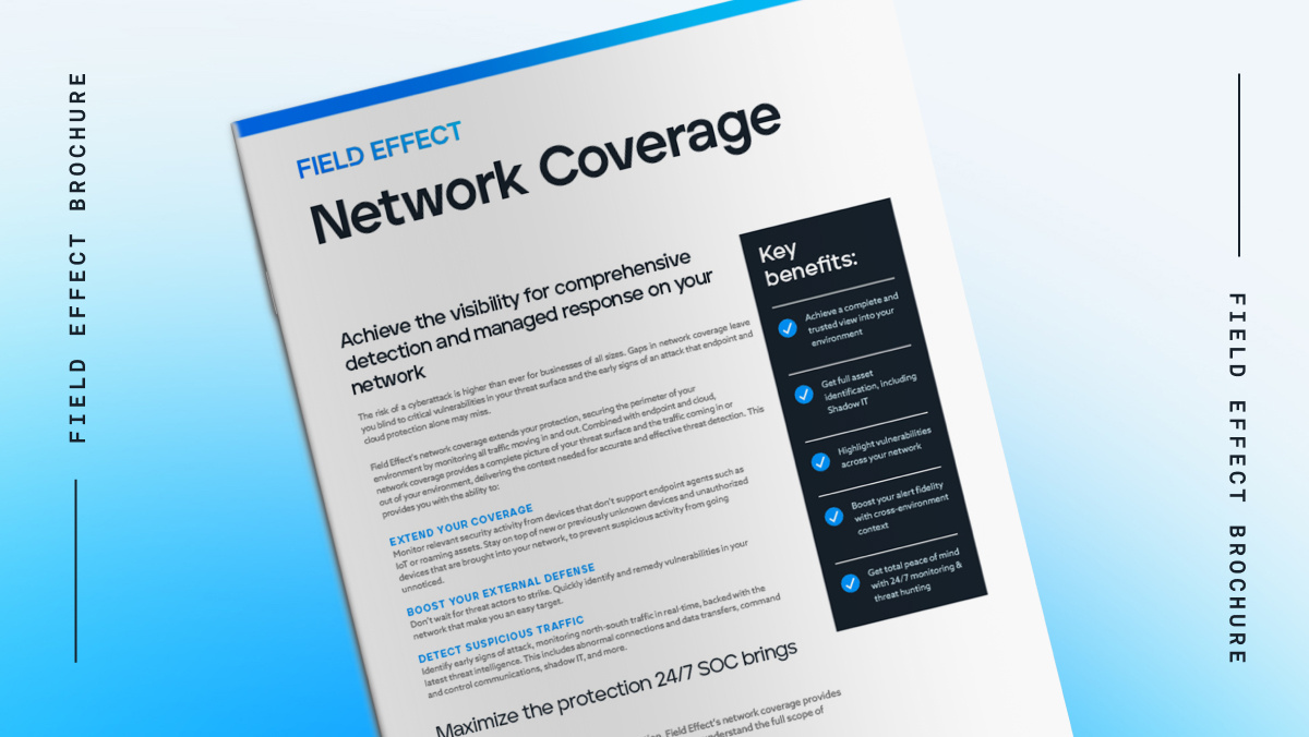 Field Effect MDR Network Coverage | Field Effect